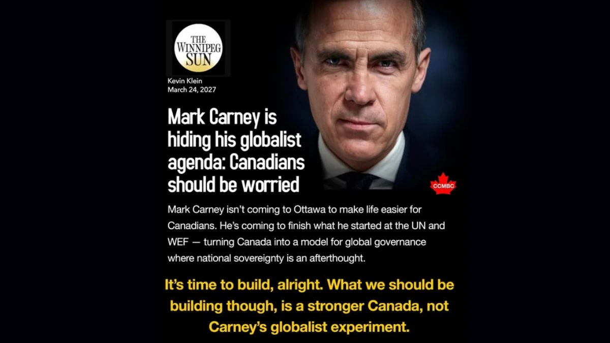 UWAGA KANADA: Mark Carney Ukrywa Swój Globalistyczny Plan. | Polonia W ...